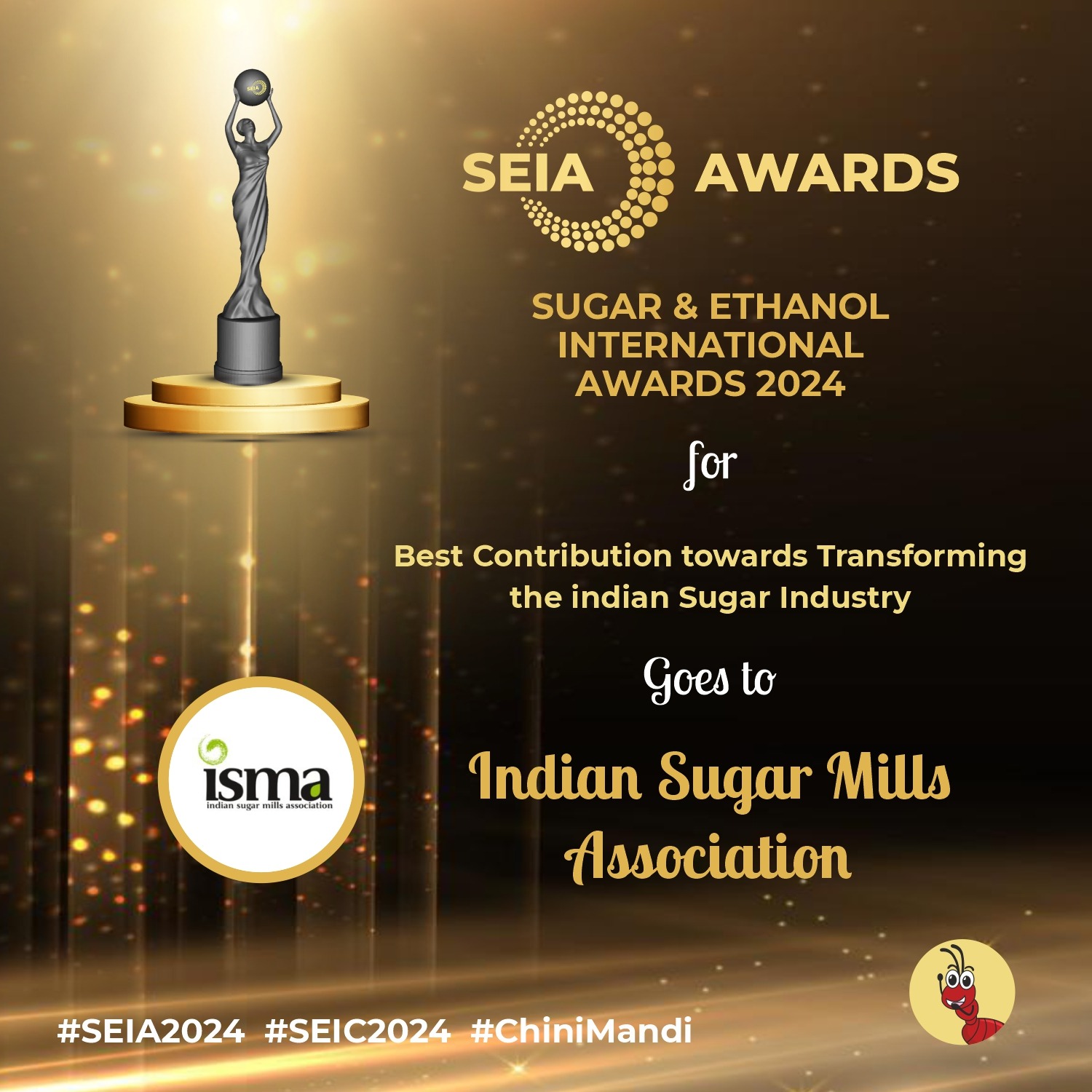 SEIA 2024: ISMA receives award for best contribution towards ...