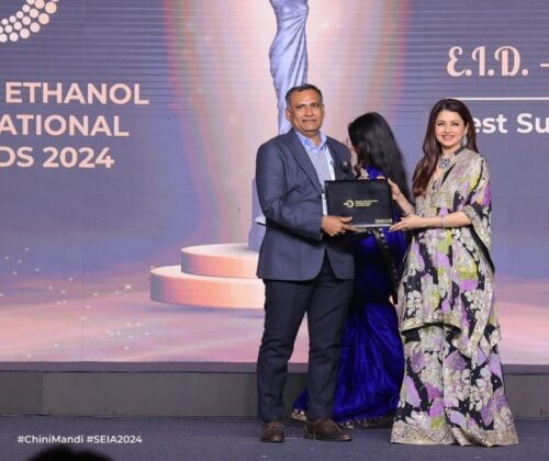 SEIA 2024: EID Parry receives award for best sugar plant in private sector - ChiniMandi